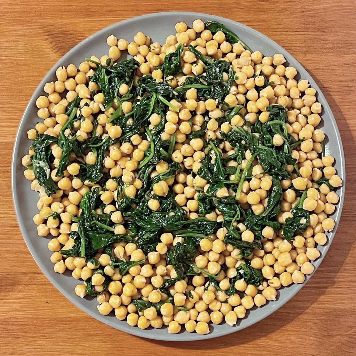 Week 22: Slow-cooker Chickpeas with Cumin and Spinach – Hej, Matt J!